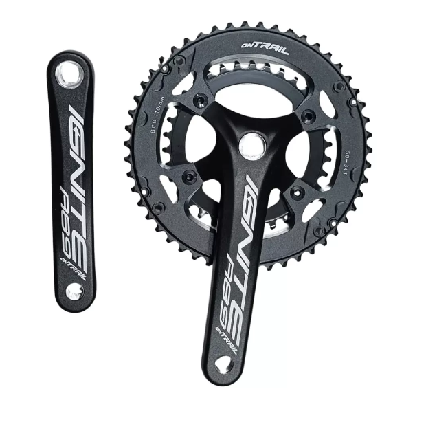 Bielas On Trail 140mm Coronilla 36T Negra – Bicicletas y motos